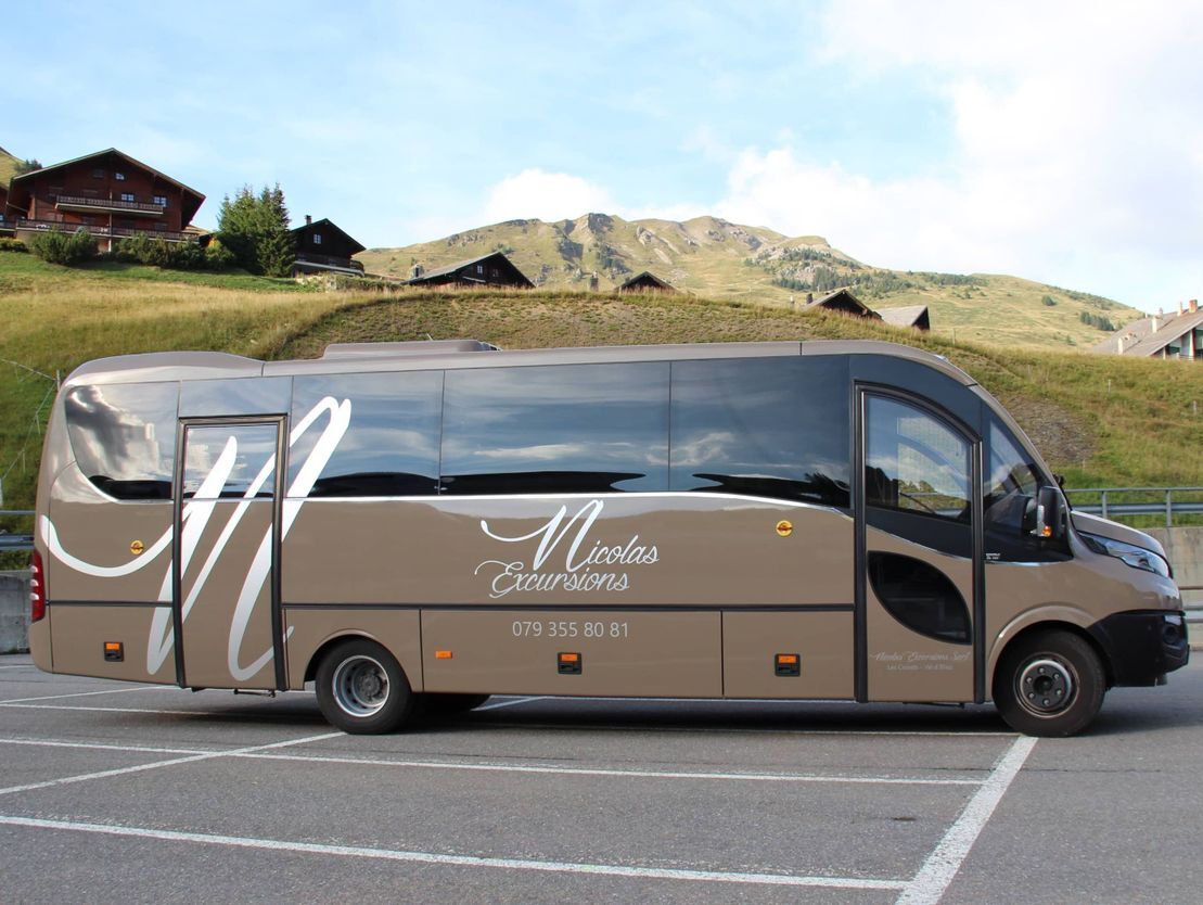 Minibus & minicar pour sorties de groupe | Nicolas Excursions