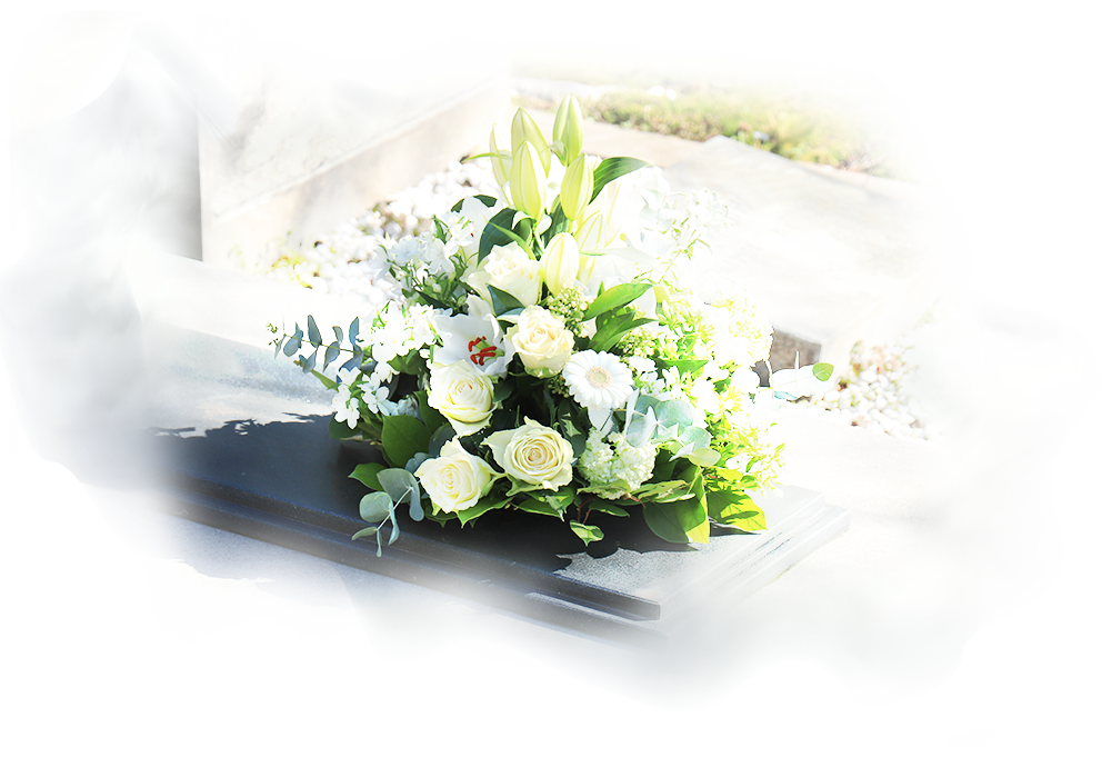Fleurs funéraires dans notre marbrerie - Nos produits
