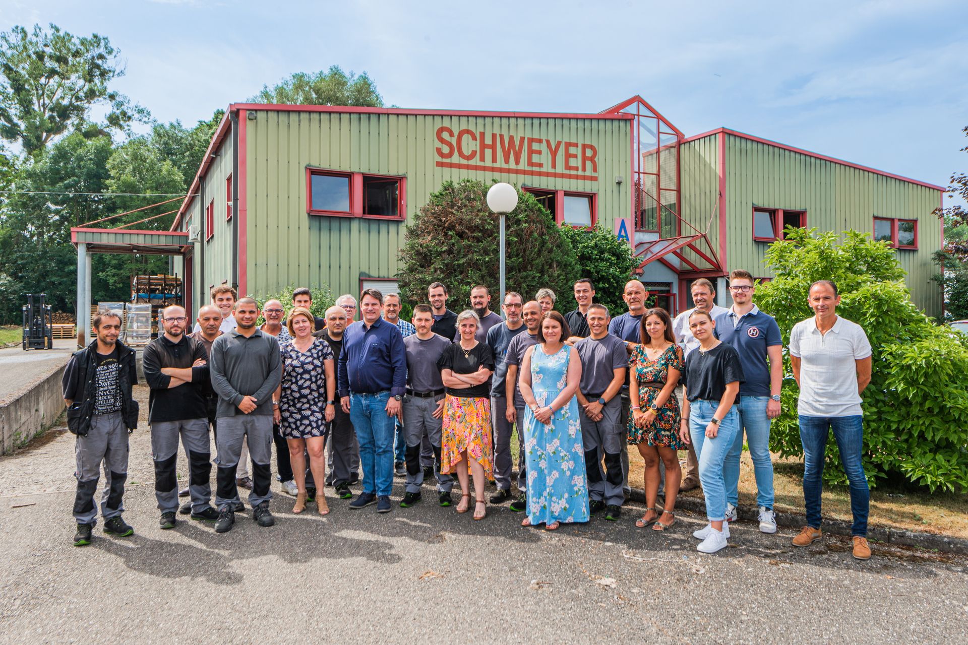 Schweyer, fournisseur d'équipement industriel fabriqué en France