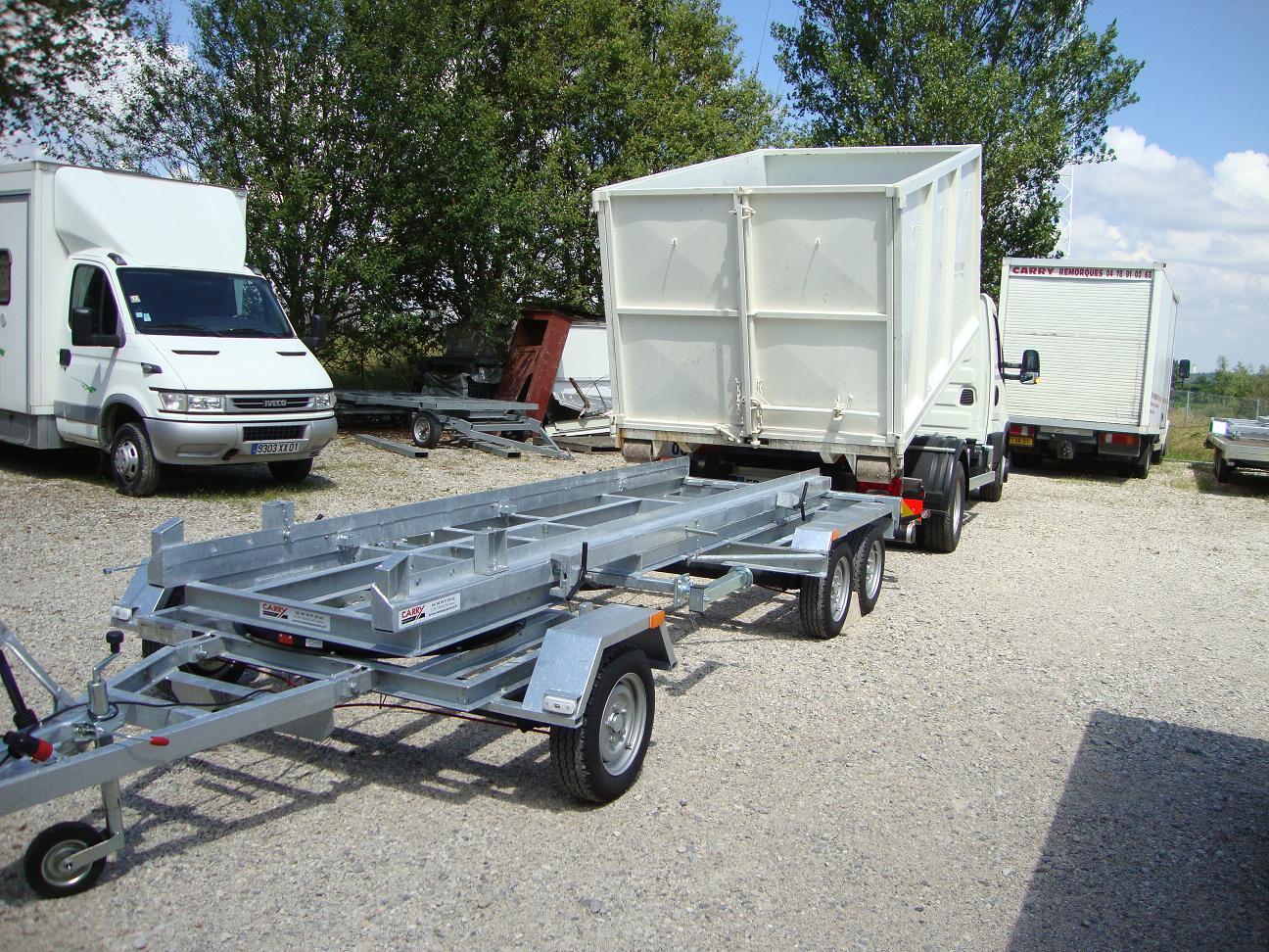 Découvrez en photos nos remorques sur mesure à Lyon