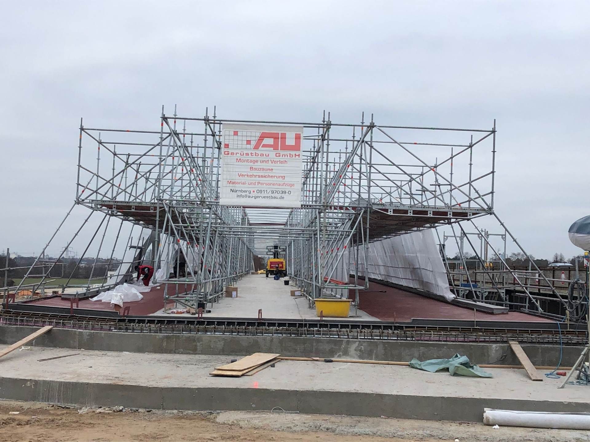 Gerüst aufbauen im Raum Mittelfranken | Au Gerüstbau