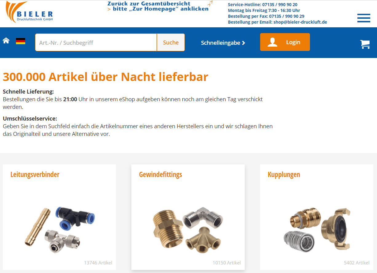 Firmenkunden | Cleebronn | Bieler Drucklufttechnik GmbH