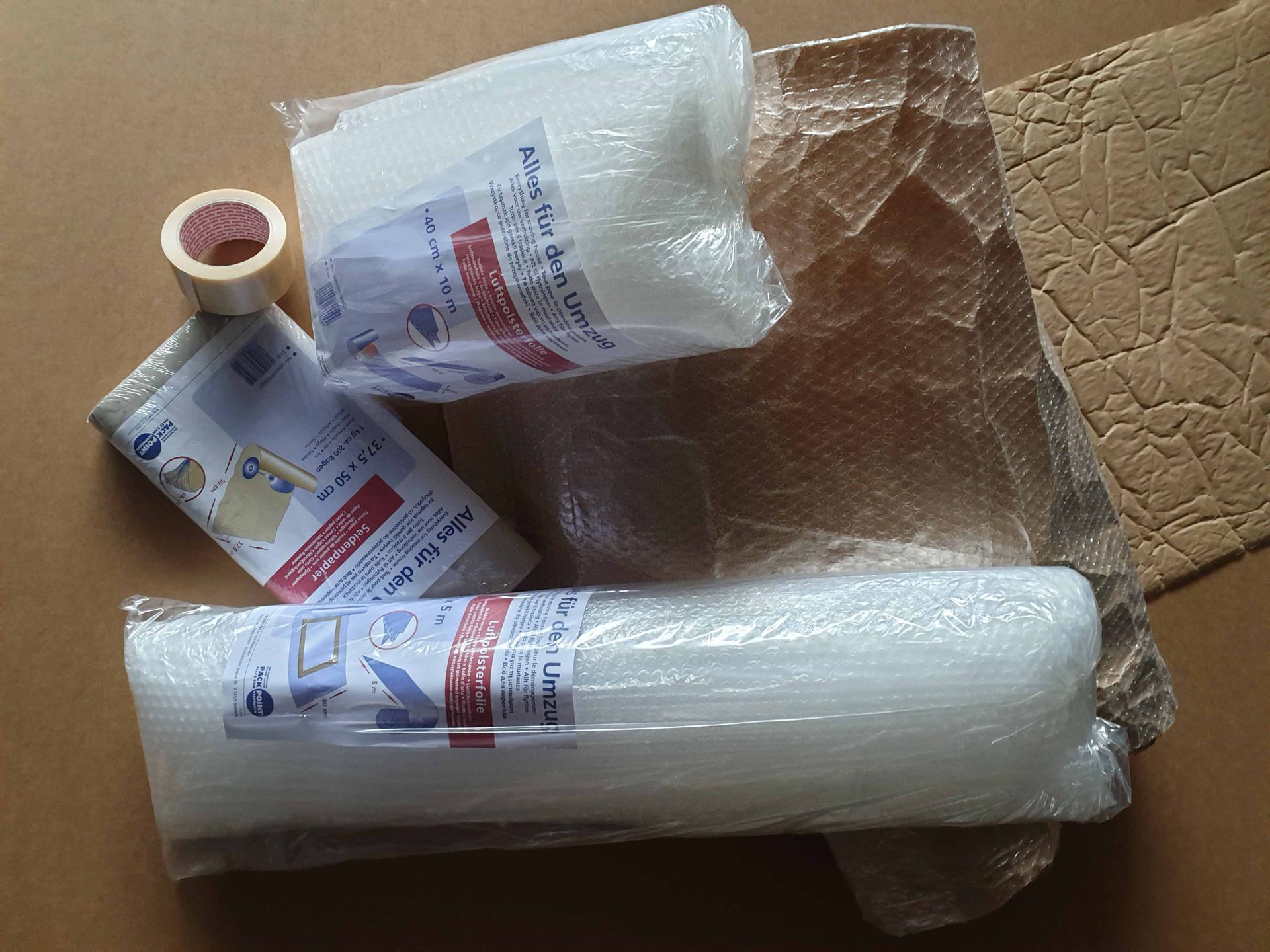 Packmaterial & Lager- Rheineck - Lehmann Umzüge AG