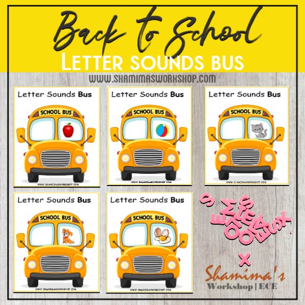 Back to School Preschool Theme