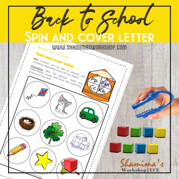 Back to School Preschool Theme