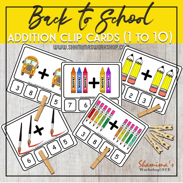 Back to School Preschool Theme