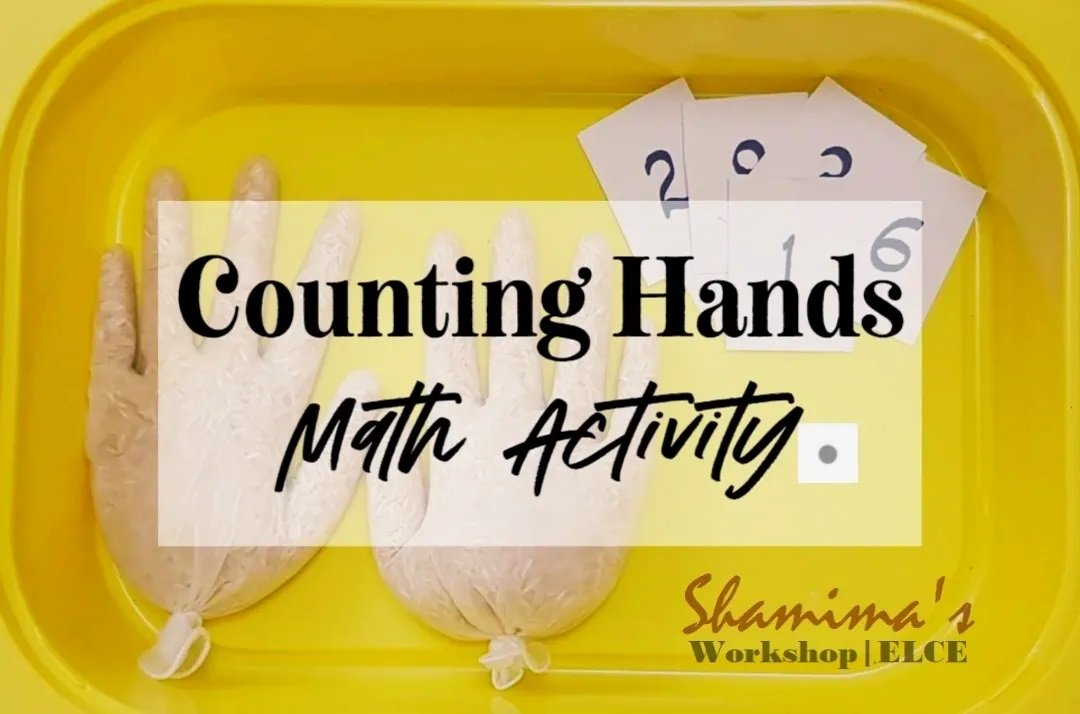 Counting hands: How many fingers?- Math Activity