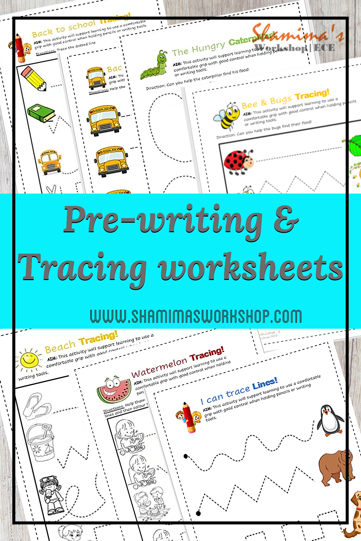 Pre-Writing Activities for Toddlers & Preschoolers