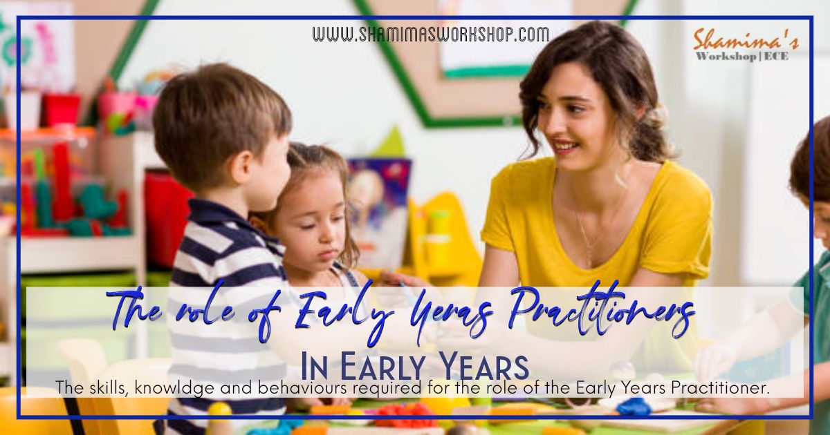 The Role of Early Years Practitioner in an Early Years Setting.