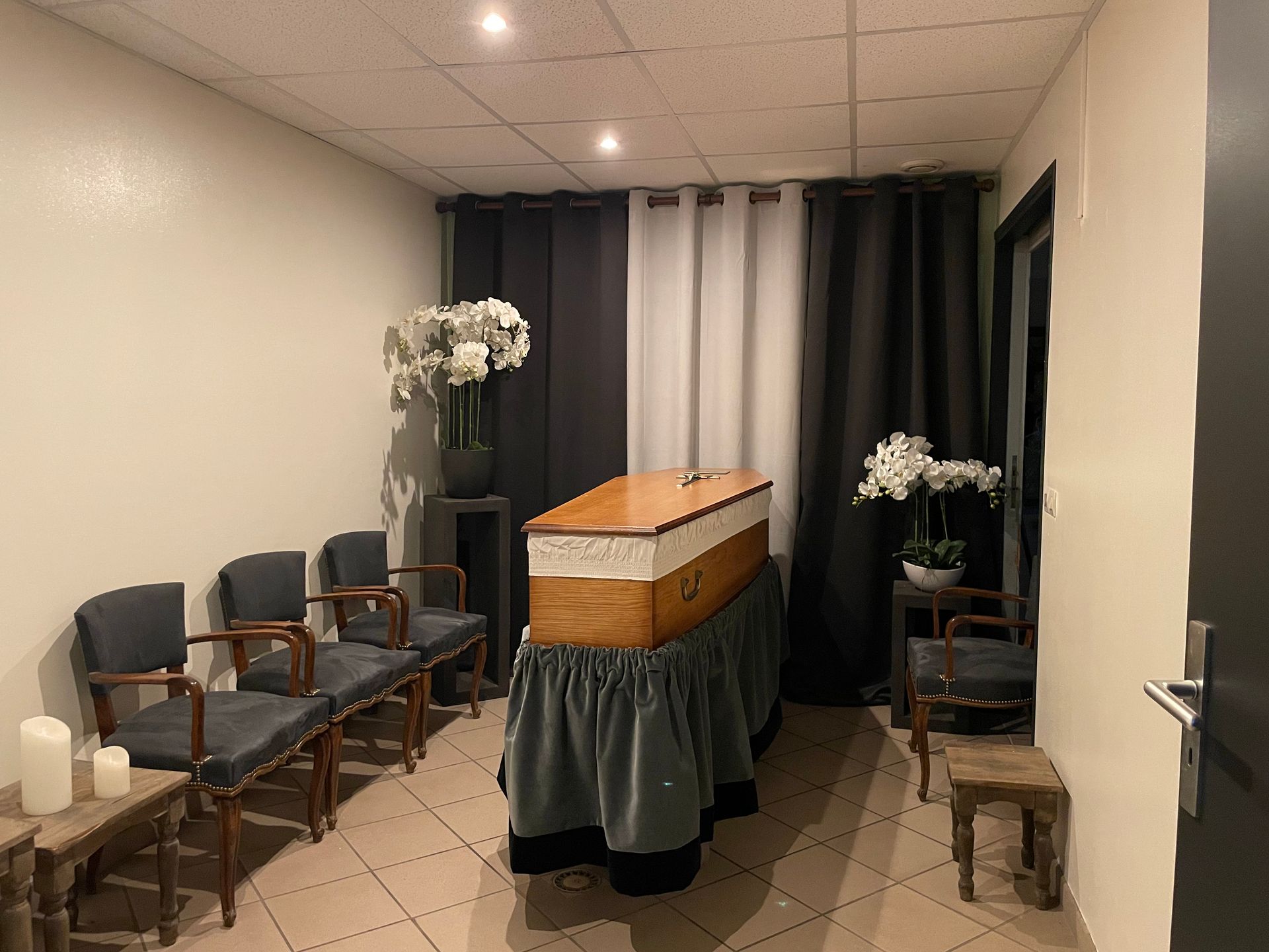 Chambre funéraire - Recueillement des proches à Saint-Ambroix