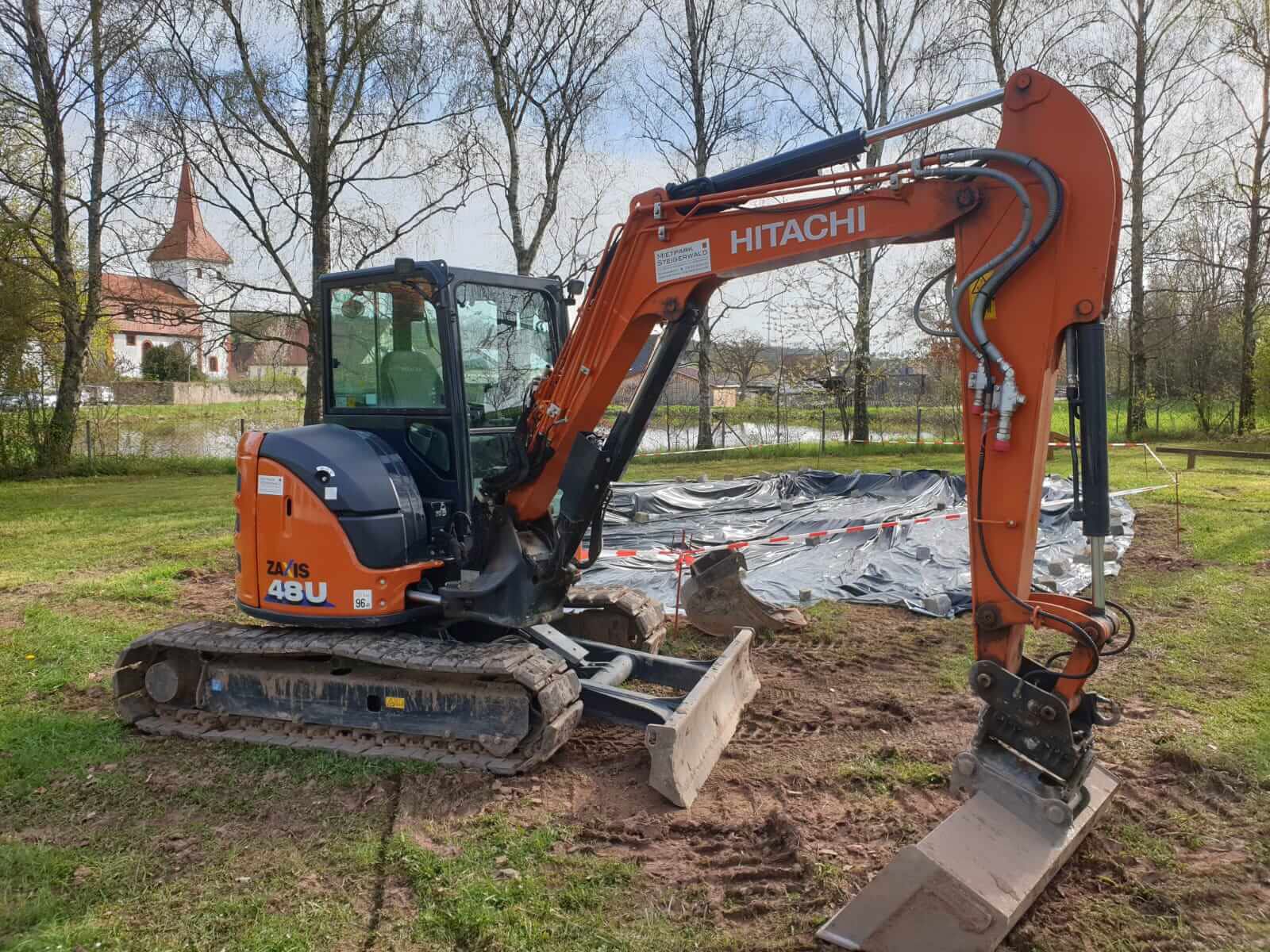 HITACHI Minibagger ZX48U-6