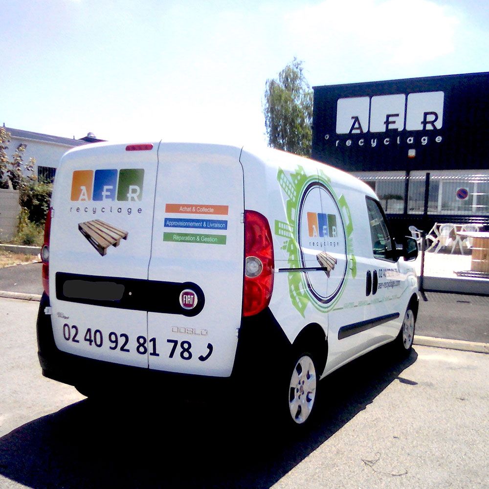 Décorations et marquages de véhicules à Nantes près de Saint-Nazaire