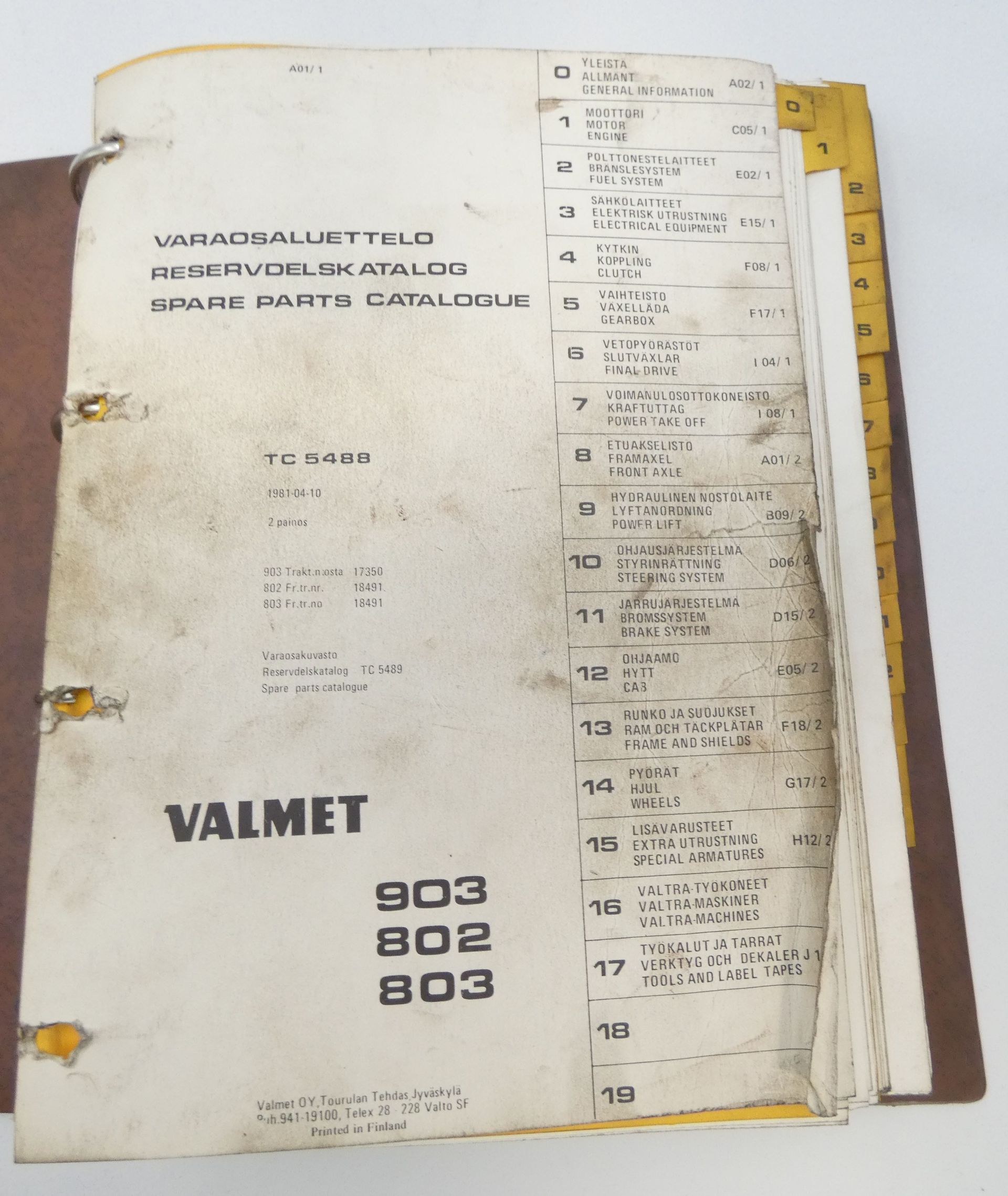 Valmet / Valtra / Volvo BM Valmet | Traktorit | Käyttöohjeet | Toimitus ...