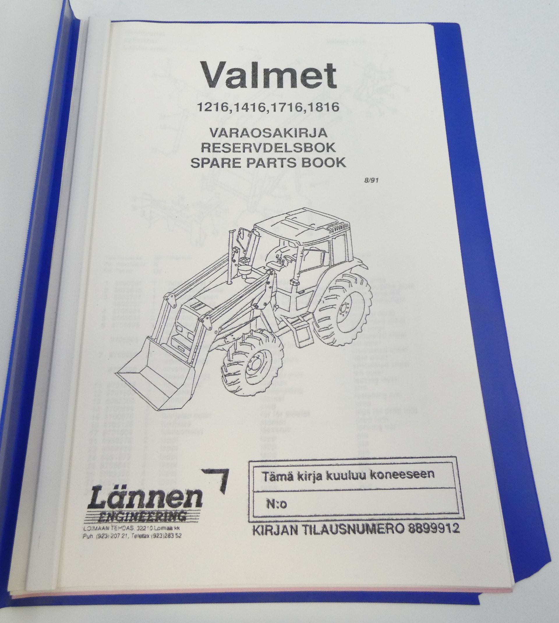 Valmet / Valtra / Volvo BM Valmet | Traktorit | Käyttöohjeet | Toimitus ...