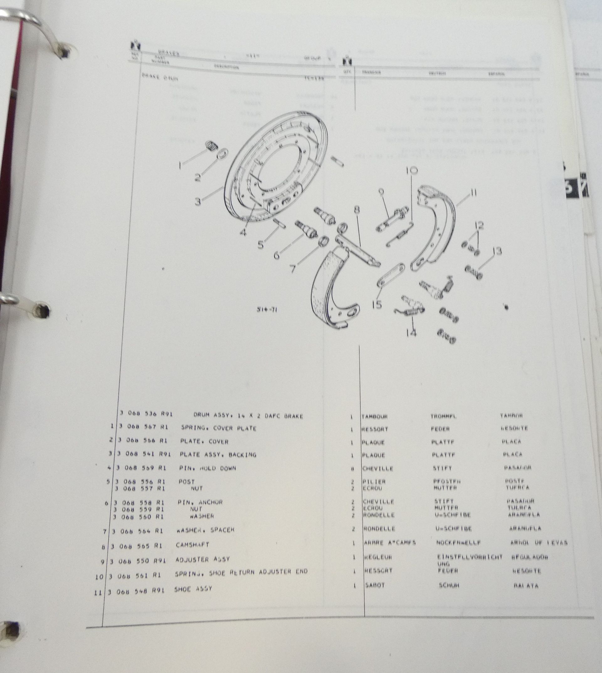 Case 574 tractor parts catalog