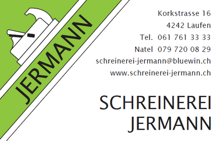 Schreinerei & Reparaturen - Schreinerei Jermann - Laufen BL