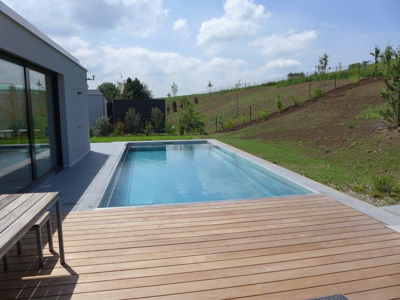 Edelstahlbecken - Pool - Schwimmbad - Ostschweiz