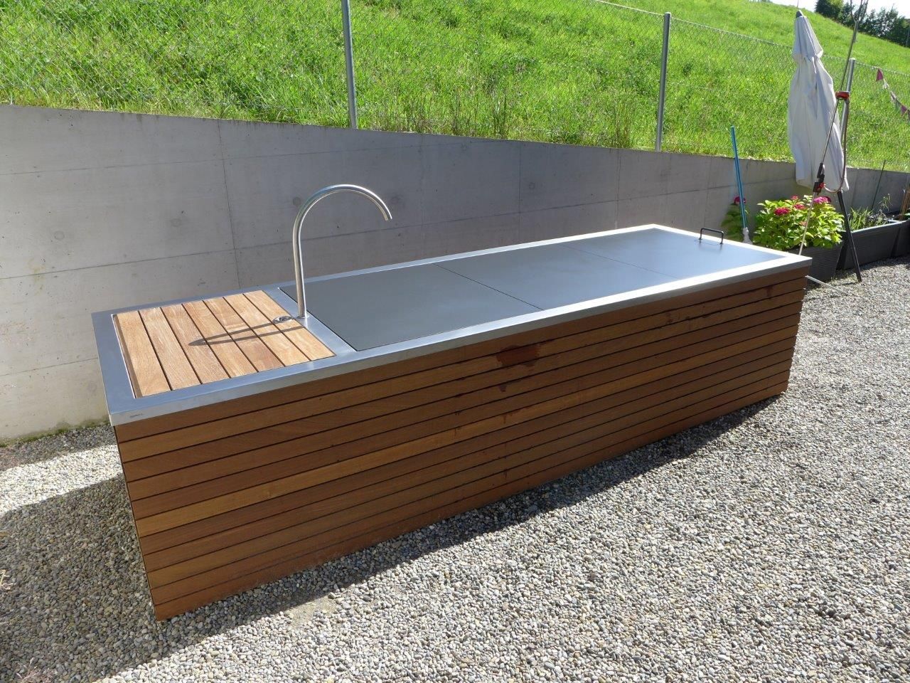 Nanopool Badebrunnen - Pool - Schwimmbad - Ostschweiz