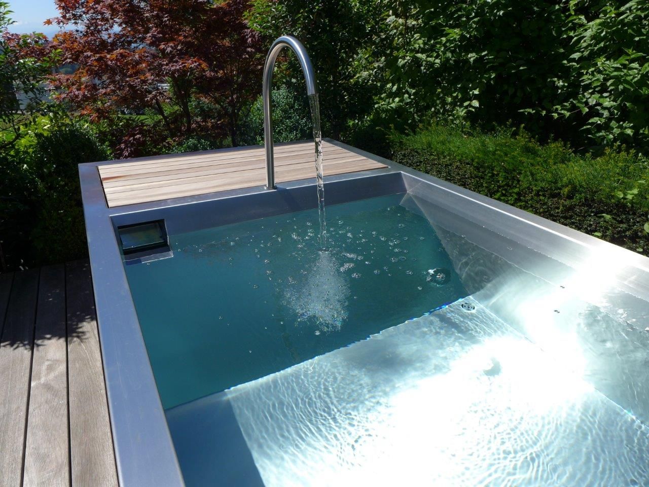 Nanopool Badebrunnen - Pool - Schwimmbad - Ostschweiz