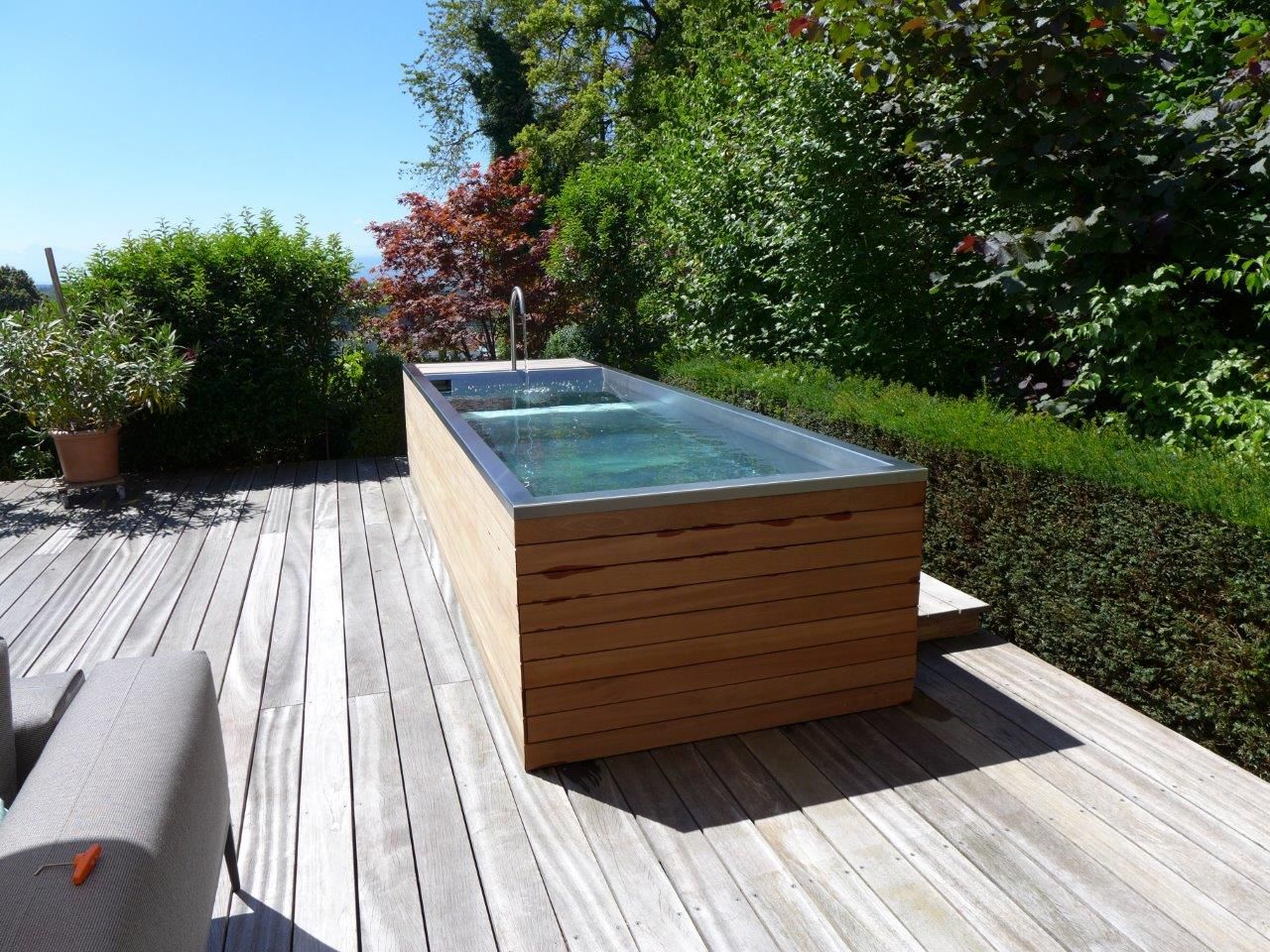 Nanopool Badebrunnen - Pool - Schwimmbad - Ostschweiz