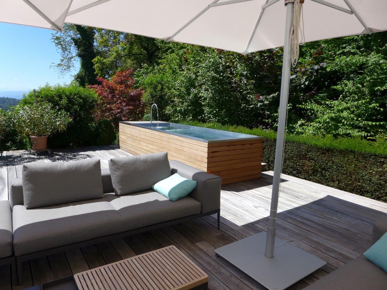 Nanopool Badebrunnen - Pool - Schwimmbad - Ostschweiz