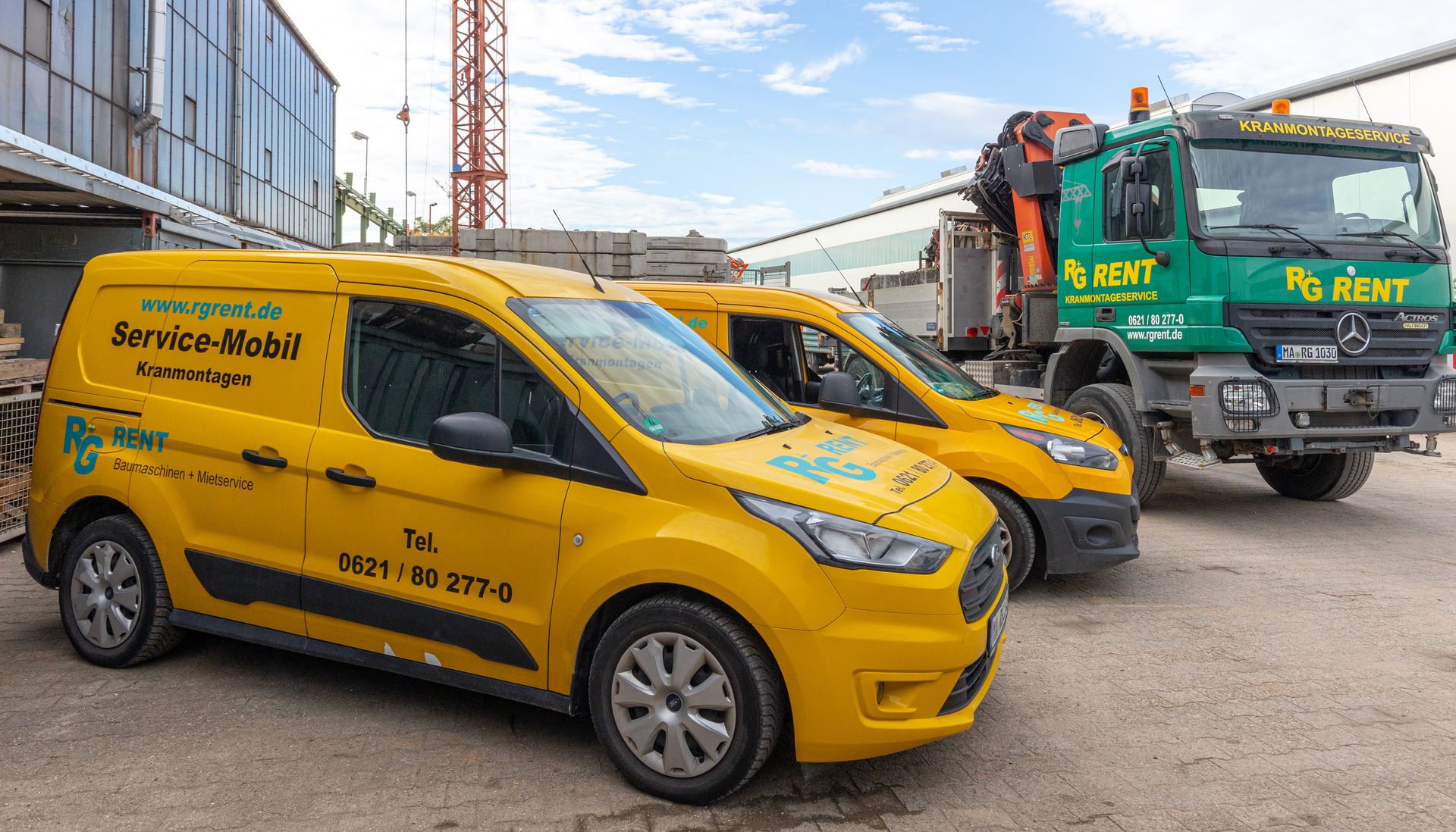 R+G Rent Baumaschinen | Experte für Baumaschinen & Mietservice