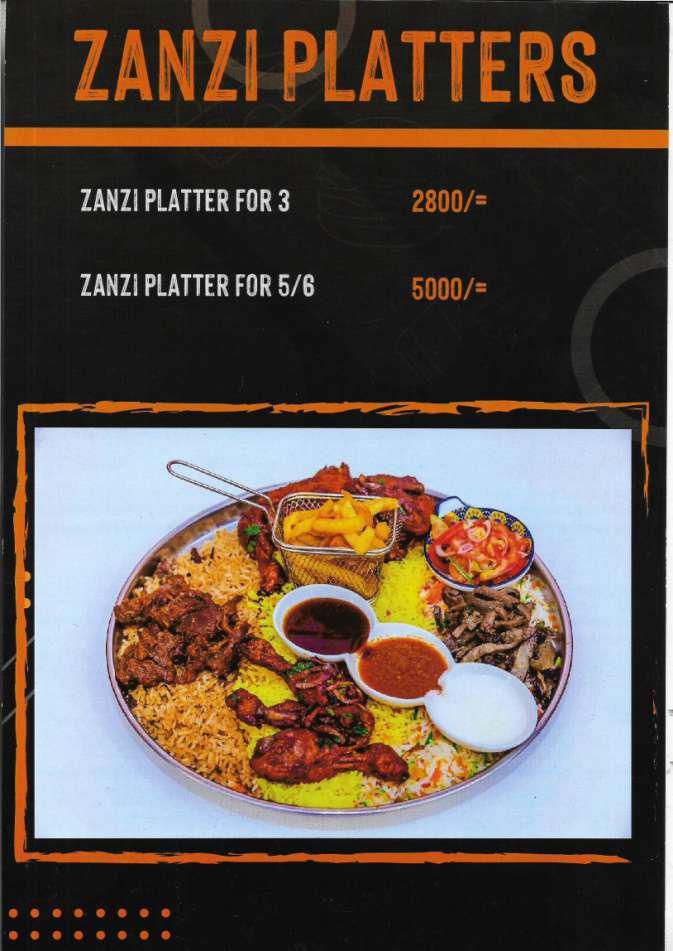 Menu of Grilled Meat Platters | Hash Grill and Catering